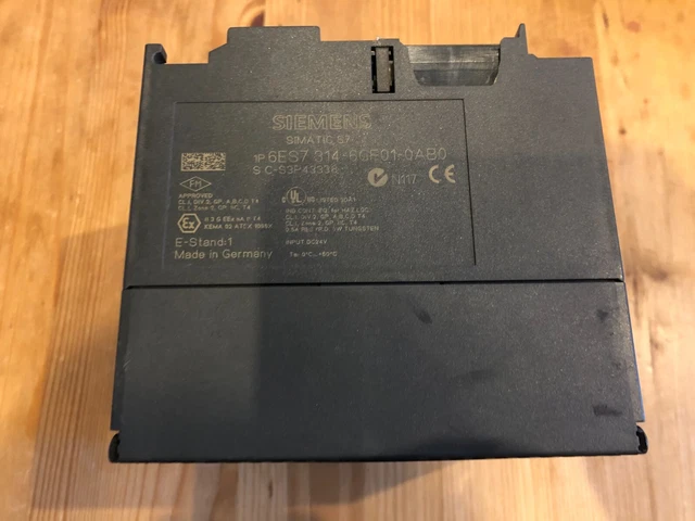 AUTOMATE PLC API CPU siemens simatic S7 6es7 314-6cf01-0ab0 314C S7-300 ...