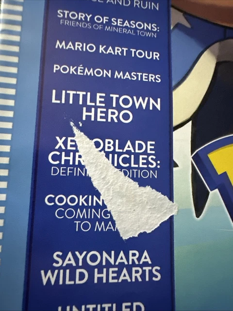 NINTENDO FORCE MAGAZINE Issue 43 Pokemon Sword Shield November December ...