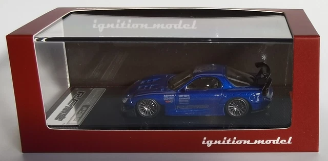 MAZDA RX-7 FD3S RE-Amemiya Blue Metallic Ignition Model 1/64 EUR 42,00 - PicClick FR