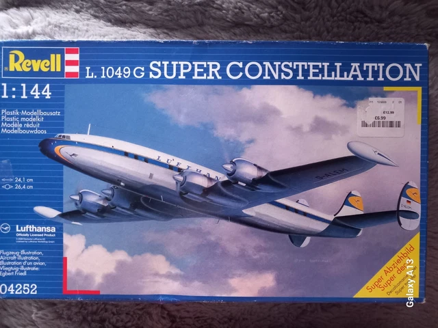 REVELL L.1049G SUPER Constellation 1:144 scale Plastic Model Kit ...