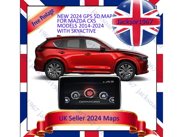 MAZDA SD map latest 2024 SKYACTIV navigation CARD UK & Europe £30.87 ...
