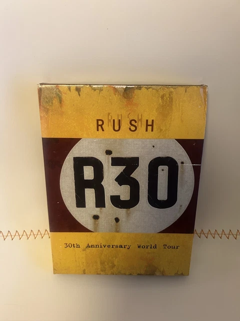 RUSH R30 30TH Anniversary World Tour 2DVD Box Set w/Picks £15.14 ...