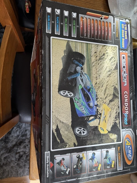 FAULTY CONDOR PRO Nitro Radio Control Buggy 1/10 Scale £31.92 - PicClick UK