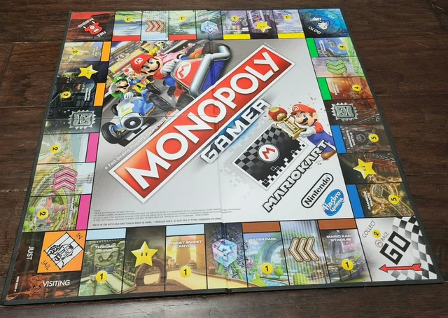 MONOPOLY GAMER EDITION Super Mario Kart Game Board Only Hasbro £9.34 ...