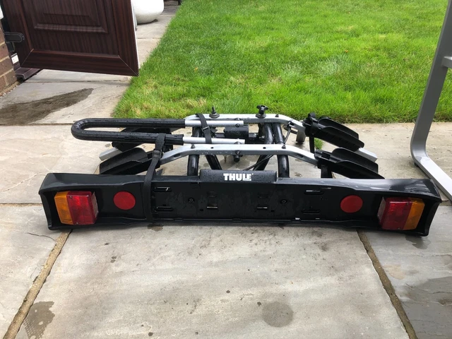 THULE TOW BAR Mounted 2 Bike Rack Cycle Carrier £100.00 - PicClick UK