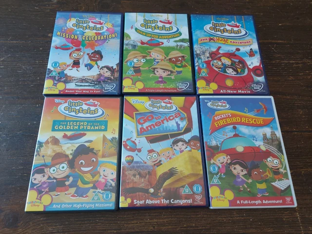 DISNEY LITTLE EINSTEINS DVD Bundle x 6 £12.31 - PicClick UK