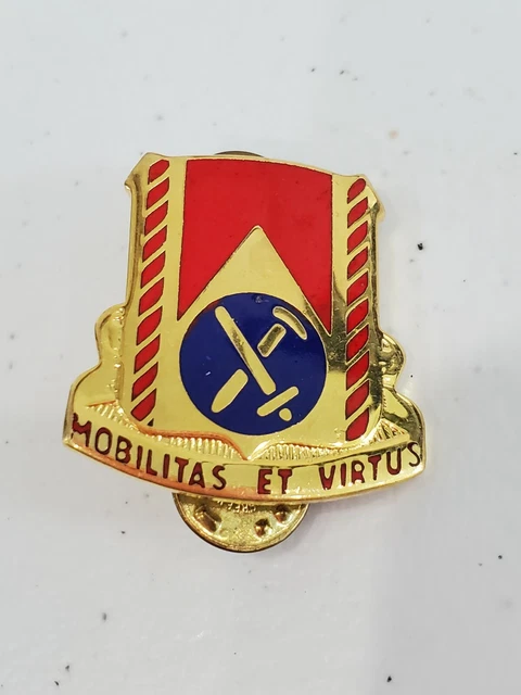 710TH SUPPORT BATTALION Unit Crest-Fort Polk tac pin Mobilitas Et ...