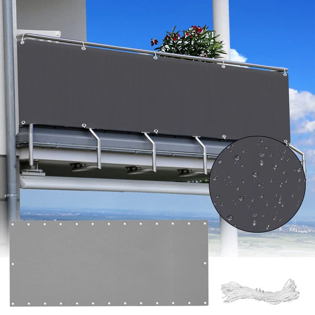 REVÊTEMENT DE PROTECTION visuelle en PVC protection de balcon ...