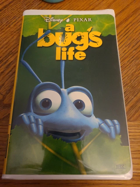DISNEY PIXAR A Bug’s Life VHS Video Tape Francis Ladybug Case *BUY 2 ...