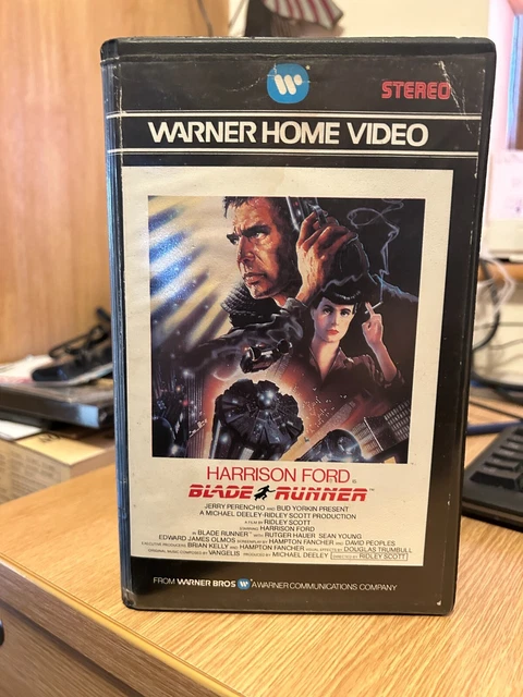 BLADE RUNNER. VHS. Big Box. Warner Bros, Pre-Cert Ex Rental £26.71 ...