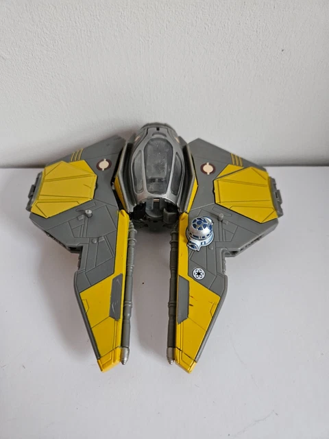 TRANSFORMERS STAR WARS Hasbro Anakin Skywalker Jedi Fighter Starfighter ...