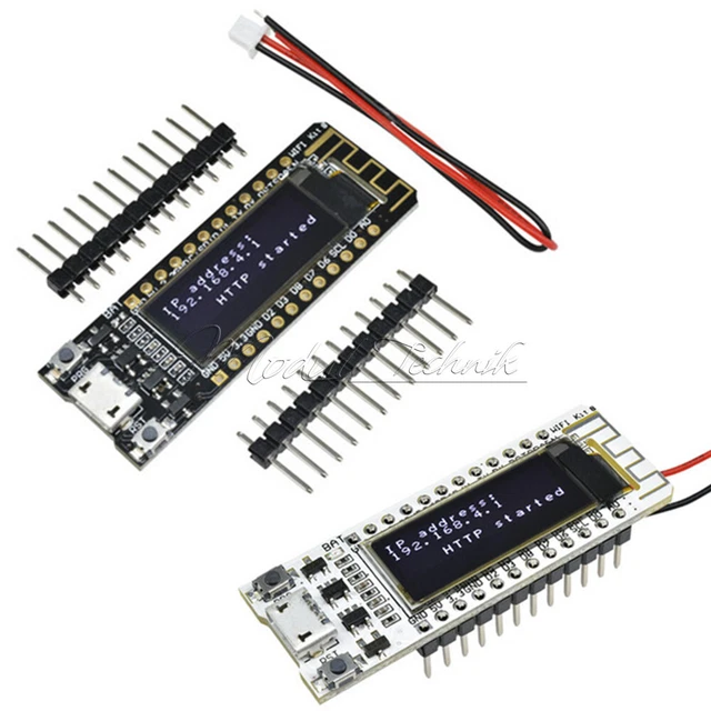 ESP8266 NODEMCU WIFI 0.91-Inch OLED Display Screen CP2104 Board For ...