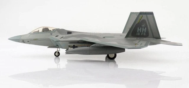 HOBBY MASTER 1/72 HA2822 F-22A Raptor 19th FS "HH" Hickam AFB Hawaii ...