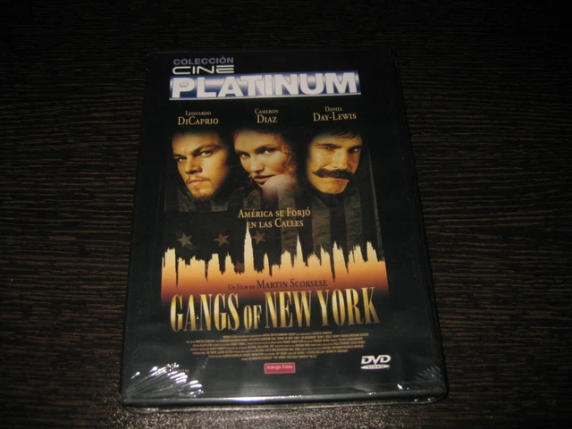 GANGS OF NEW York DVD Leonardo Dicaprio Cameron Diaz Sealed Brand New ...