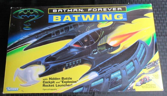 BATWING 1995 BATMAN Forever Kenner NUEVO Sellado Sin usar y en caja ¡Estado raro!¡! EUR 178,33 ...