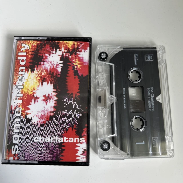 THE CHARLATANS - Some Friendly (Cassette Tape, 1990) Tested Excellent ...