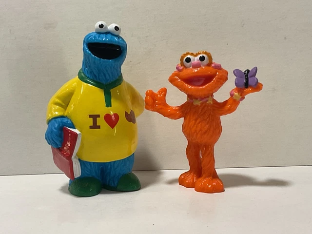 SESAMSTRASSE SESAME STREET Muppets Applause 2x Figur: Krümelmonster ...