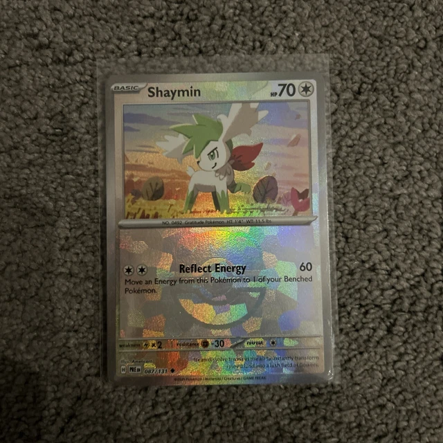 POKEMON TCG - Prismatic Evolutions - MASTER BALL - Shaymin - 087/131 £ ...