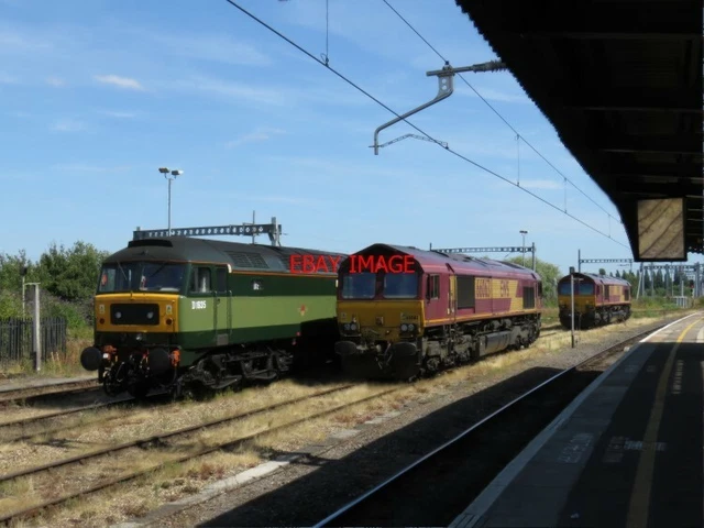 PHOTO CLASS 47 47805 66063 & 66068 At Didcot 01/08/18 £1.95 - PicClick UK
