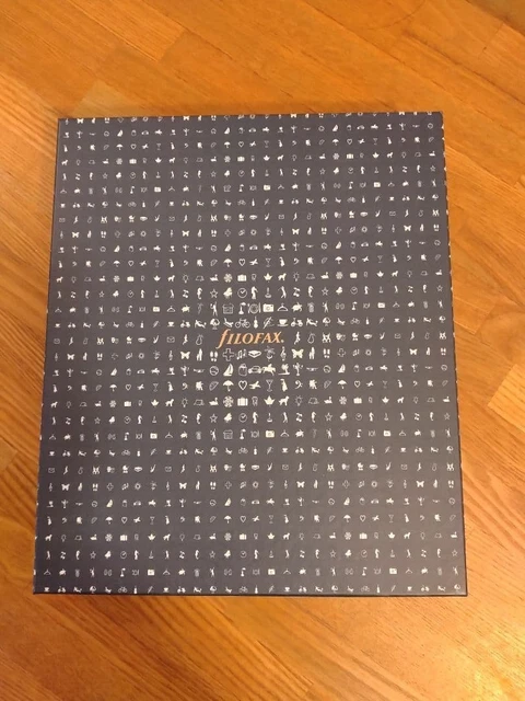 FILOFAX A5 SYSTEM Organizer, Black Leather $367.53 - PicClick AU