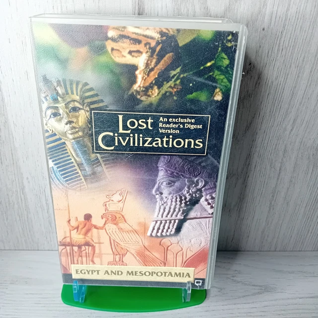 LOST CIVILIZATIONS EGYPT & Mesopotamia Vhs Tape - Rare Retro Movie ...
