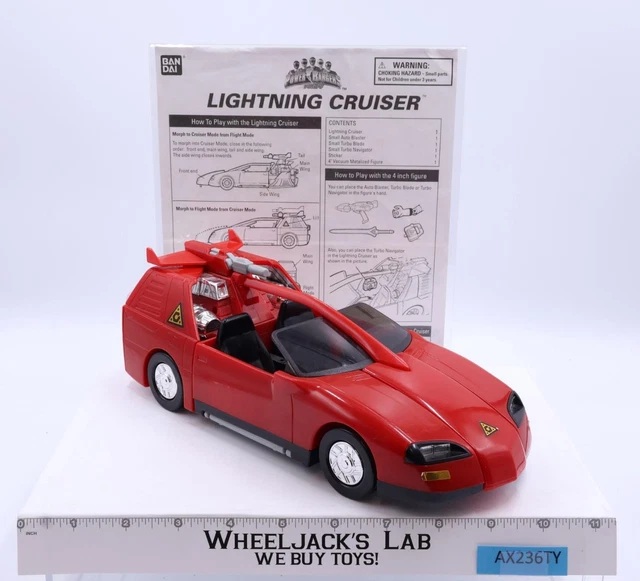 FIGURINE LIGHTNING CRUISER Power Rangers Turbo 1997 Bandai véhicule ...