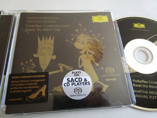 PROKOFIEV, RAVEL / Martha Argerich, Mikhail Pletnev Cinderella Suite CD Album EUR 30,40 ...