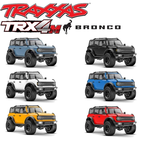 TRAXXAS 97074-1 TRX-4M Ford Bronco 4x4 RTR incl. Battery/Charger 1/18 ...