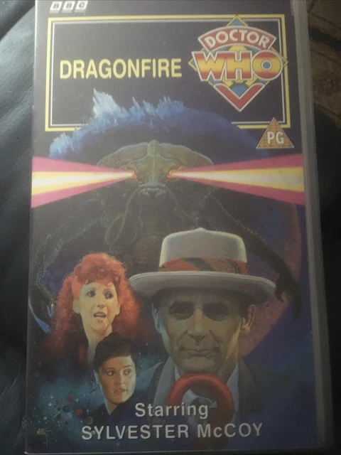 DOCTOR WHO VHS Dragonfire Sylvester McCoy Bonnie Langford, Sophie ...