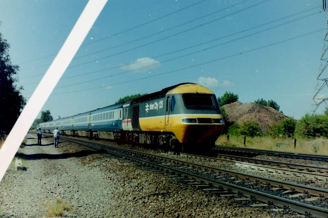 BR BRITISH RAIL DIESEL LOCO HST 125 Inter City 35mm NEGATIVE £3.99 ...