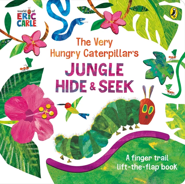ERIC CARLE ~ The Very Hungry Caterpillar's Jungle Hide and Seek ...
