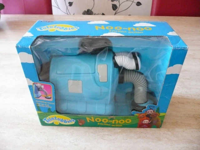 RARE! BNIB**1996 THE Teletubbies Large Friction Noo Noo Nu Push Along ...