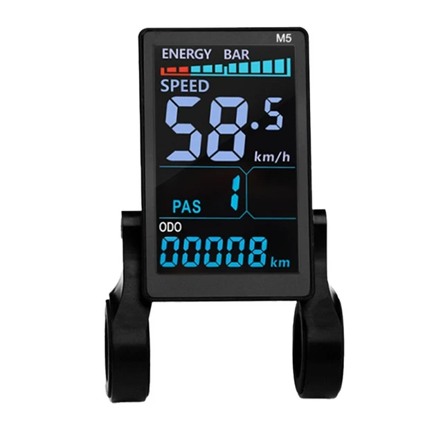 FOR LCD-M5 FOR KT Controller E-bike LCD Display Real-time Speed Readout ...