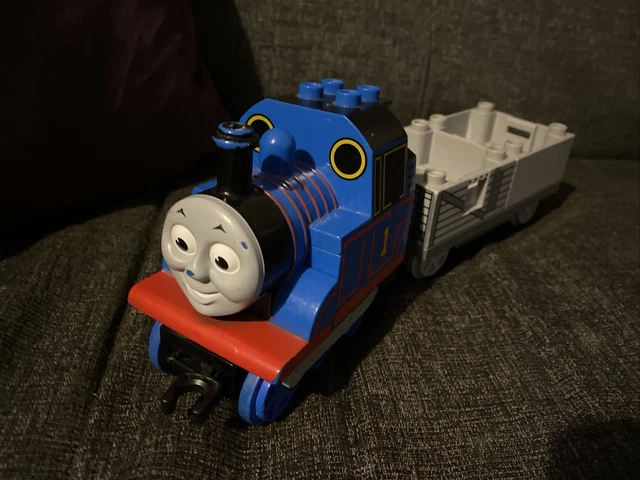LEGO DUPLO THOMAS The Tank Engine & Troublesome Truck Train Carriage ...