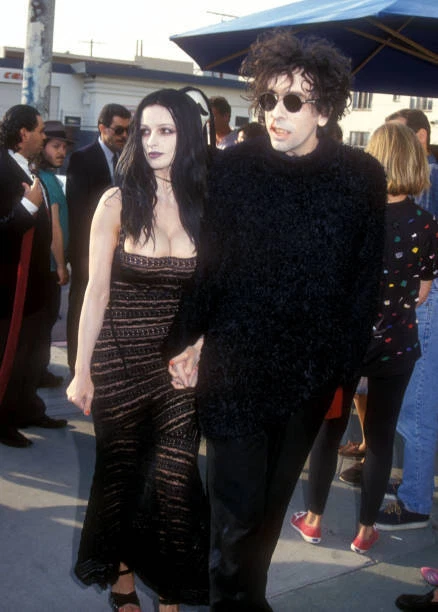 LISA MARIE AND Tim Burton during Tim Burton's "The Nightmare Bef .. Old ...