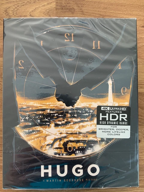 HUGO 4K ULTRA HD Blu ray Limited edition Arrow USA import NEW SEALED 3D ...