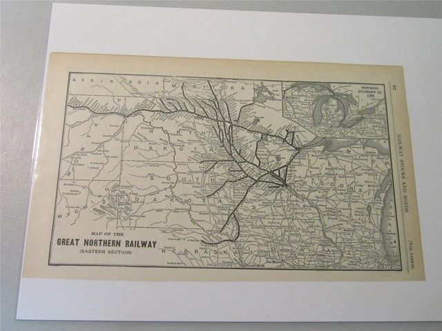 Great Eastern Railway Map FOR SALE! - PicClick UK