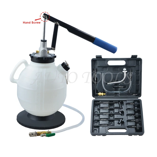 7.5L TRANSMISSION GEARBOX Oil Filler Hand Pump Filling Change Tool With ...