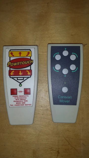 CARAVAN MOTOR MOVER Remote Handset - Powrtouch Powertouch Compatible £ ...