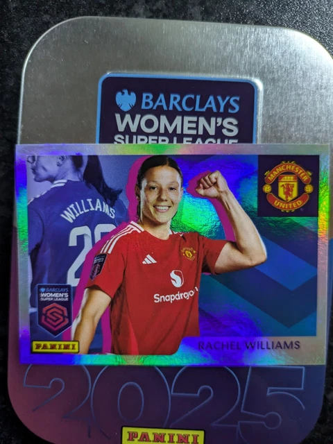 PANINI WOMEN’S SUPER League 2025 - Rachel Williams - Trailblazer Man ...