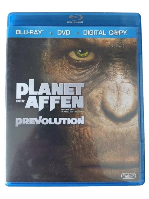 PLANET DER AFFEN Prevolution Blu-Ray Sci-Fi Dystopie KI Film Deutsch ...