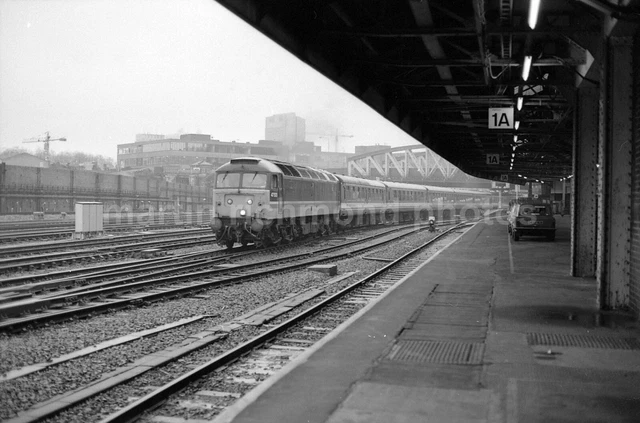 PADDINGTON CLASS 47 47523 10.2.90 John Vaughan Negative RN122 £2.99 ...