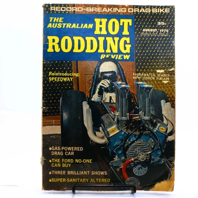 THE AUSTRALIAN HOT Rodding Review Aug 1970 Ford Super Spoiler Concept ...