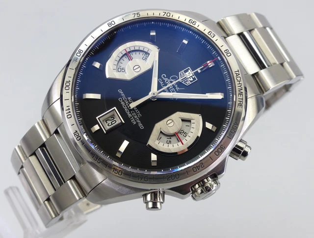 TAG HEUER GRAND Carrera Calibre 17 Chronograph Automatic - CAB511A EUR ... TAG HEUER GRAND Carrera Calibre 17 Chronograph Automatic - CAB511A EUR ...