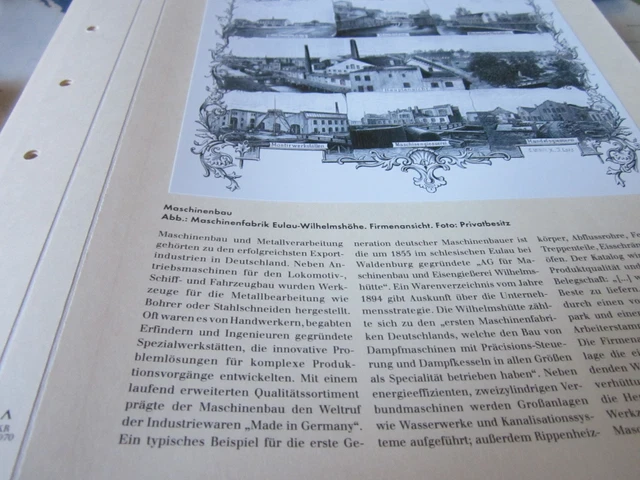 KAISERREICH ARCHIV N3 3070 Maschinenbau Maschinenfabrik Eulau ...