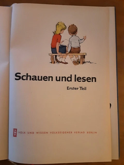 DDR FIBEL. SCHAUEN und lesen. Erster Teil. Lesefibel Hilfsschule. RAR ...