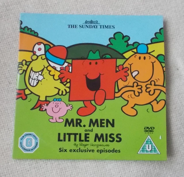 DVD - MR Men and Little Miss - 6 Episodes - Newspaper Promo Disc - R2 £ ...
