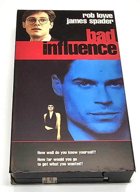 BAD INFLUENCE VHS 1990 Rob Lowe James Spader RCA/Columbia £12.40 ...