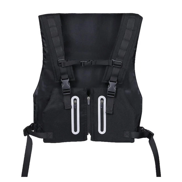 REFLECTIVE VEST FOR Men with Adjustable Weights for Cycling and Fishing ...