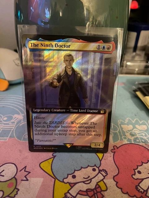 THE NINTH DOCTOR 1023 art étendu univers rares au-delà de MTG WHO PF ...